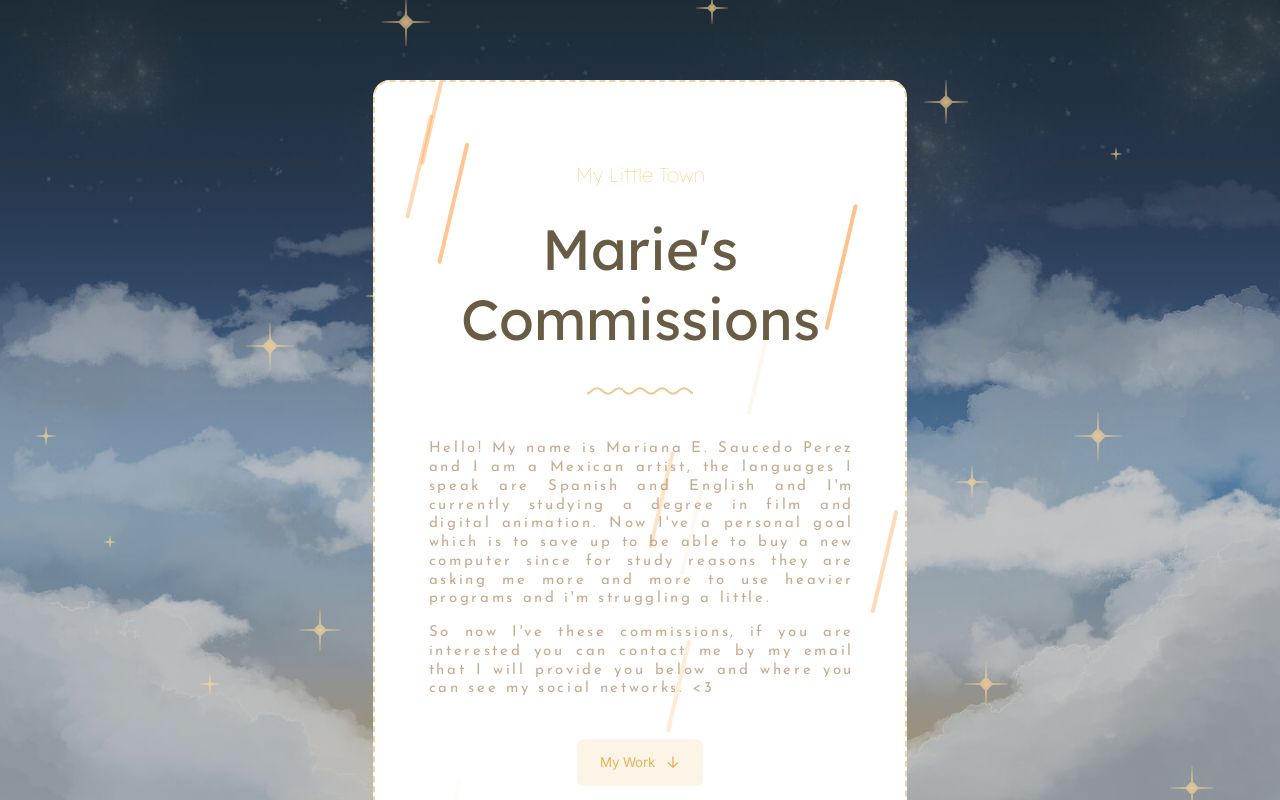 Marie's Commissions